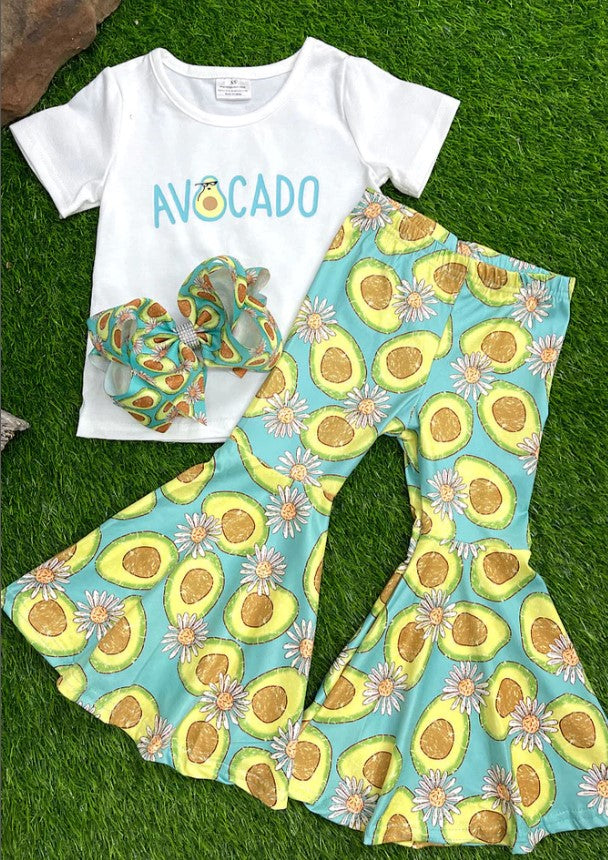 Avocado Bell Set – Nora Grace’s Fabric